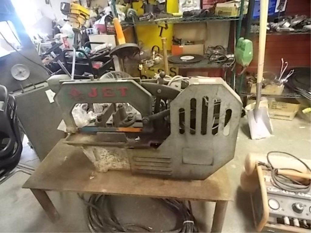 VINTAGE JET MOTORIZED HACKSAW - ELECTRIC - 1950'S