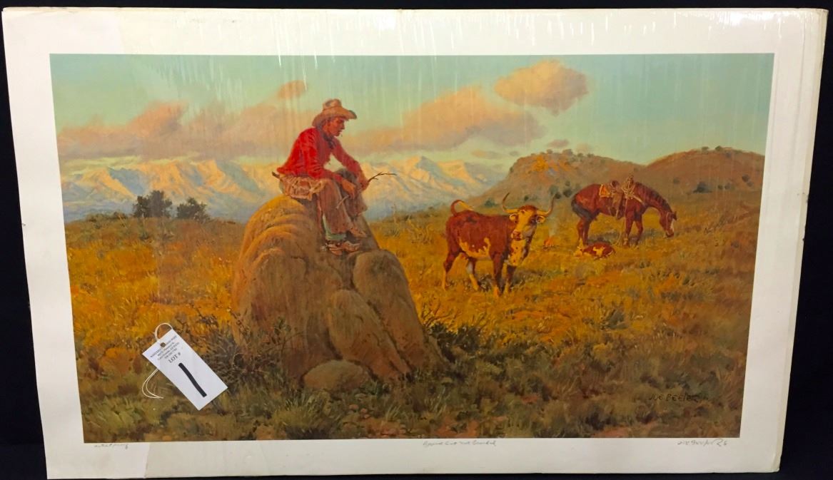 Joe Beeler Artist Proof – Signed