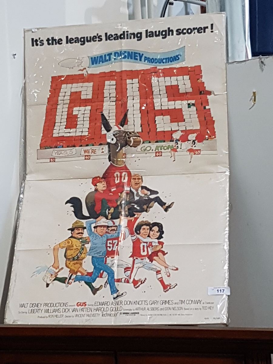 Walt Disney Original Movie Poster GUS