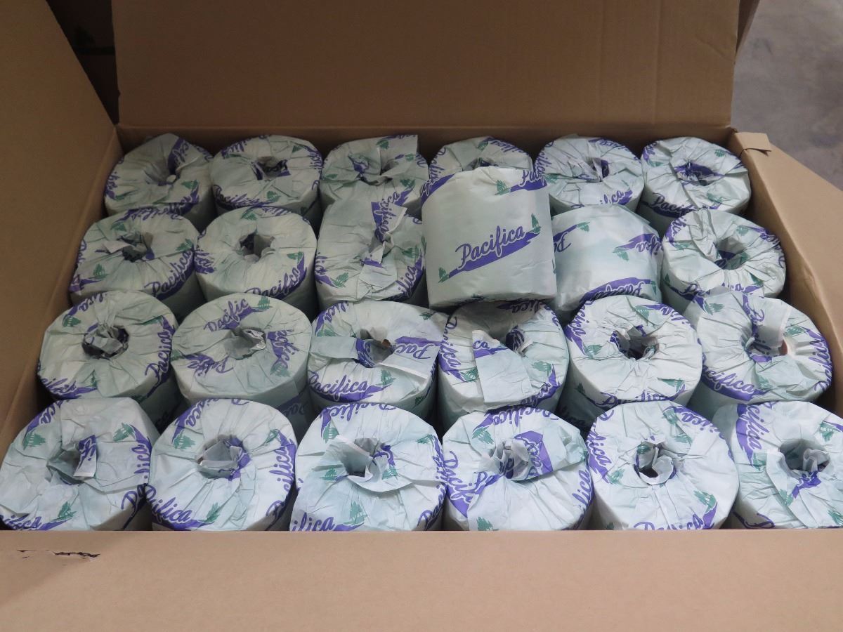 6 CASES PACIFICA 80250 BATH TISSUE 2 PLY TOILET PAPER 4 3X3 5 96 6-cases-pacifica-80250-bath-tissue-2-ply-toilet-paper-4-3x3-5-96