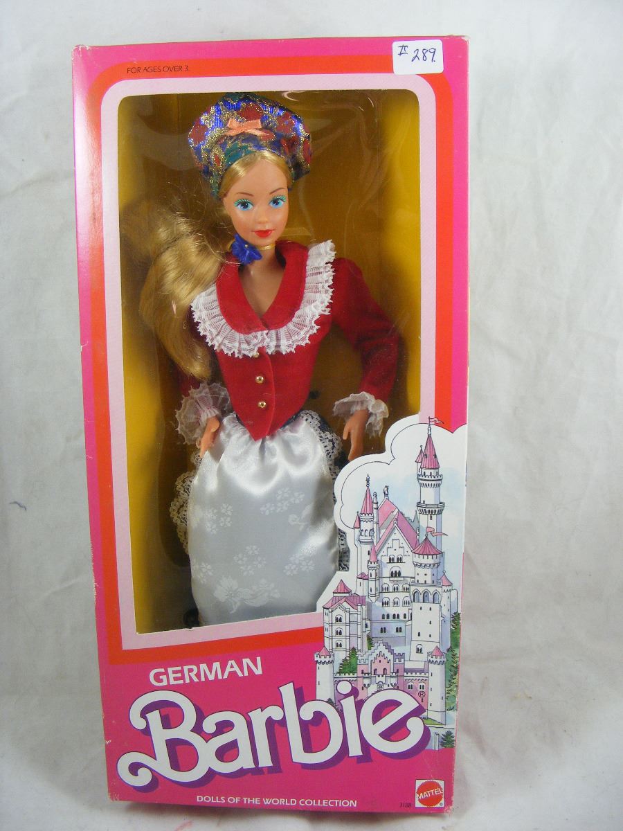 1986 Barbie Dolls of the World German Doll