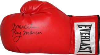 Ray Mercer Signed Everlast Red Left Boxing Glove W/ Merciless (1988 ...