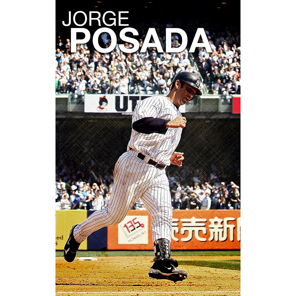 Jorge Posada Yankees Home Jersey Vertical 20X32 Poster Uns- We Print