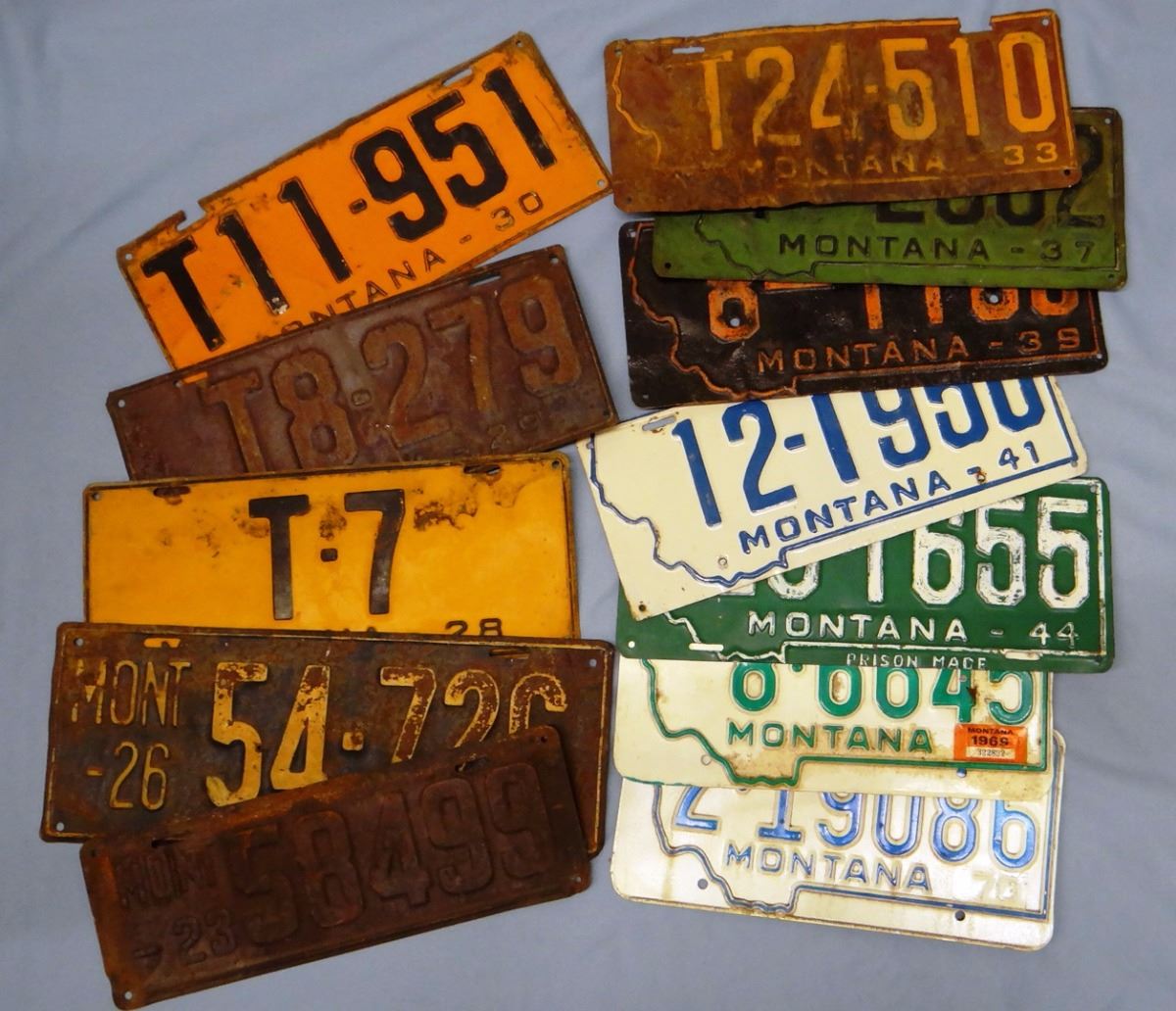 Montana License Plate Collection montana-license-plate-collection