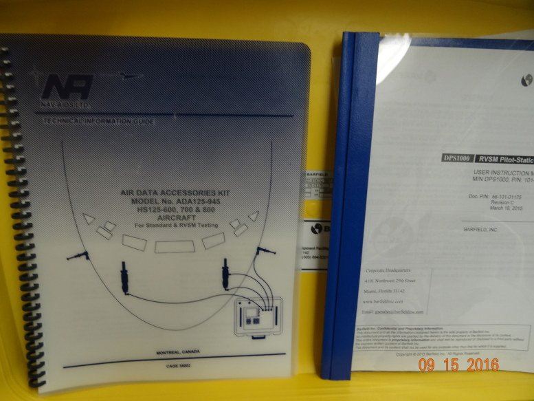 Barfield DPS1000 Imperium Series Digital ??? Static Test Set S/N# 00107 ...