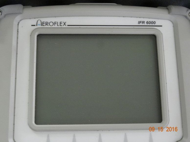 Aeroflex IFR6000 XPDR/DME/TCAS/ADS-Bitis Test Set w/Case
