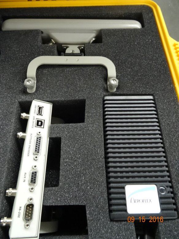 Aeroflex IFR6000 XPDR/DME/TCAS/ADS-Bitis Test Set w/Case