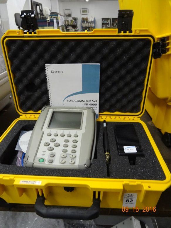 Aeroflex IFR4000 Nav/Comm Test Set w/Case