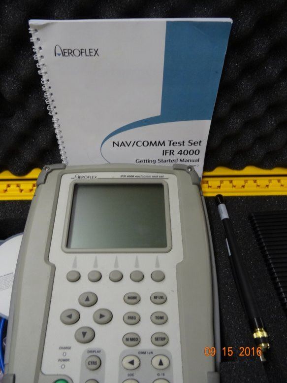 Aeroflex IFR4000 Nav/Comm Test Set w/Case