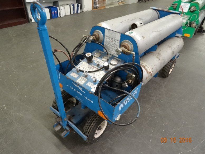 Tronair #08-4208-0010 High Pressure Nitrogen Gas Booster Cart (Leased ...