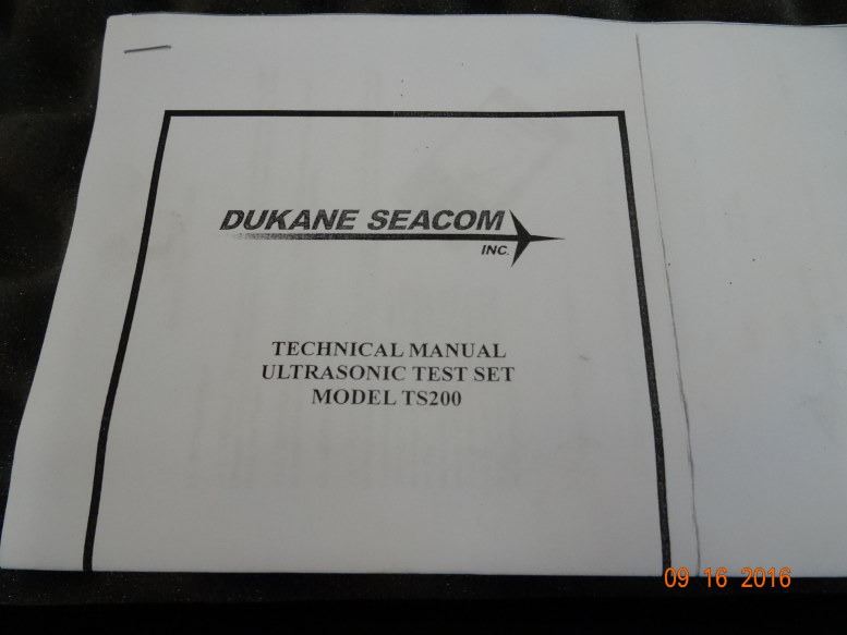 Dukane # TS200 Test Set