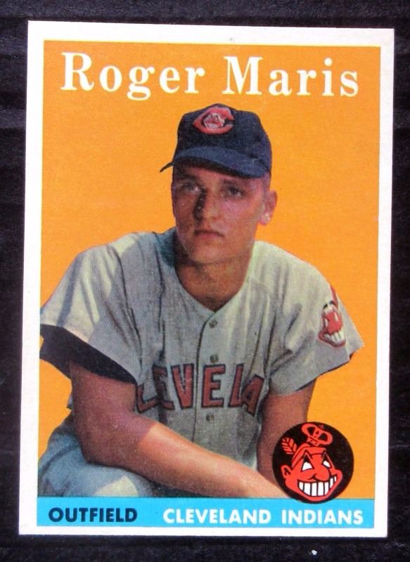 1958 TOPPS #47 ROGER MARIS ROOKIE EX+/EM