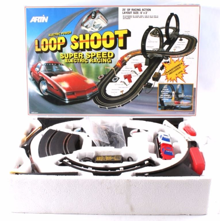 Artin Electronic Power Loop Shoot Race Track