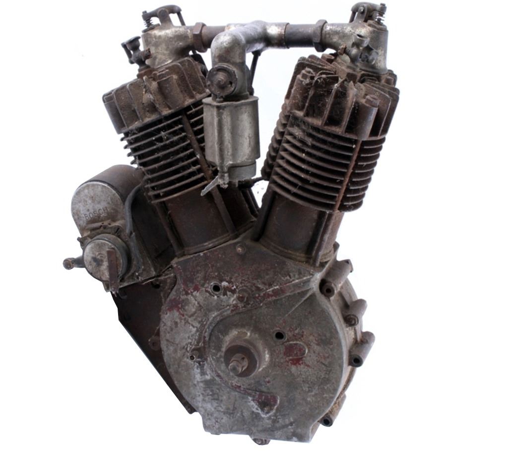 1913 Indian Hedstrom Hendee Twin 7HP Engine RARE