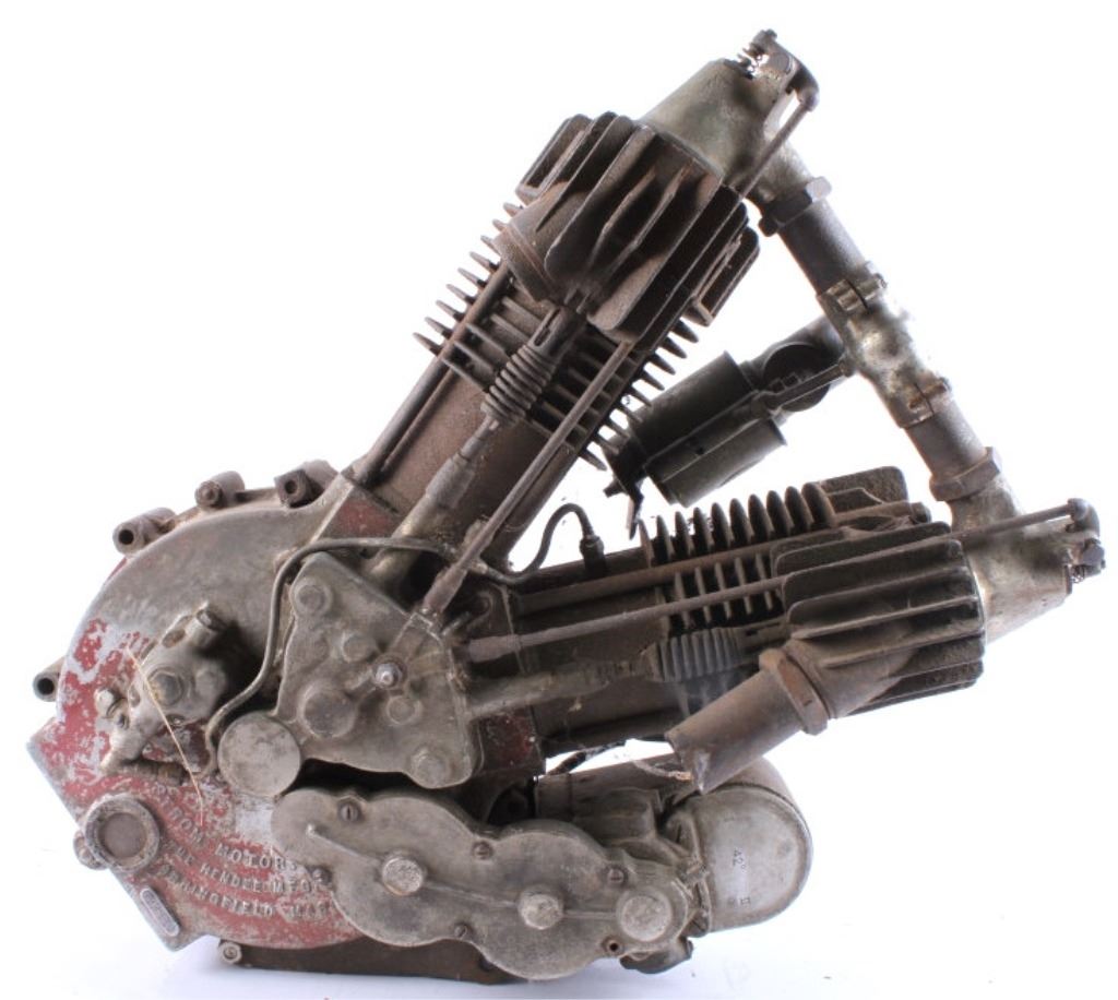 1913 Indian Hedstrom Hendee Twin 7HP Engine RARE