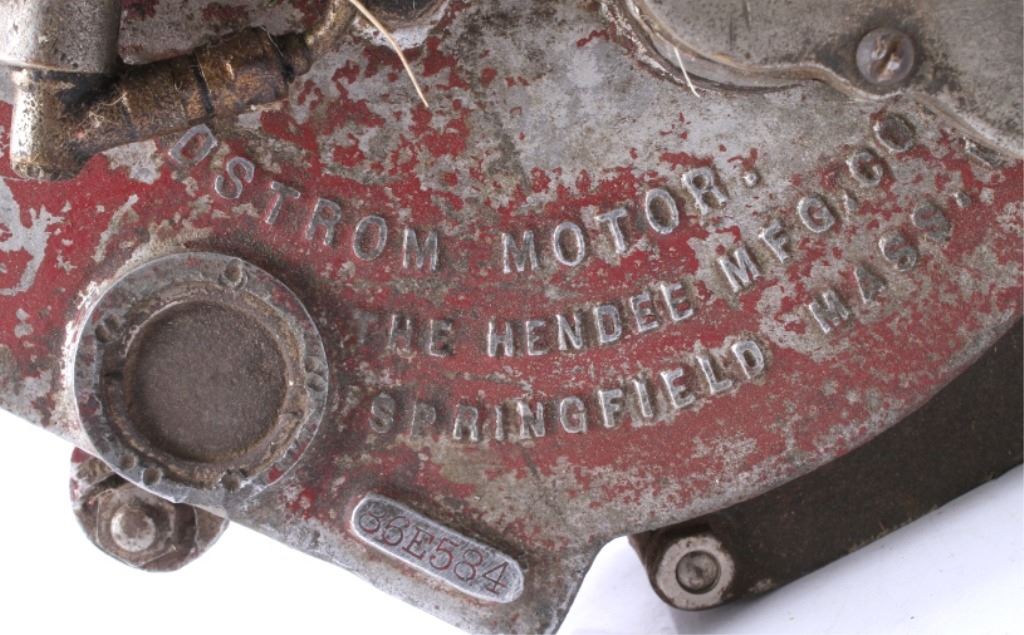 1913 Indian Hedstrom Hendee Twin 7HP Engine RARE