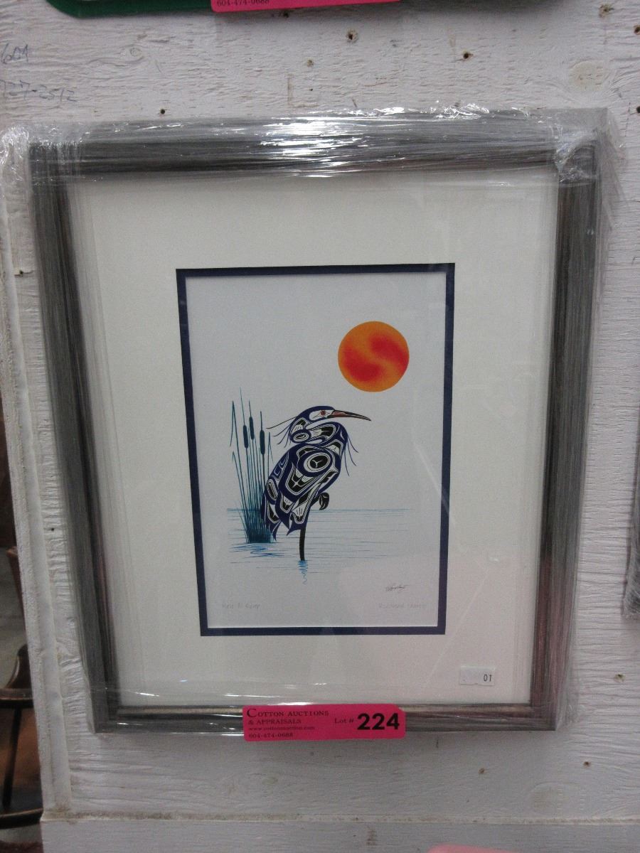 Richard Shorty framed print "Rest & Reap"