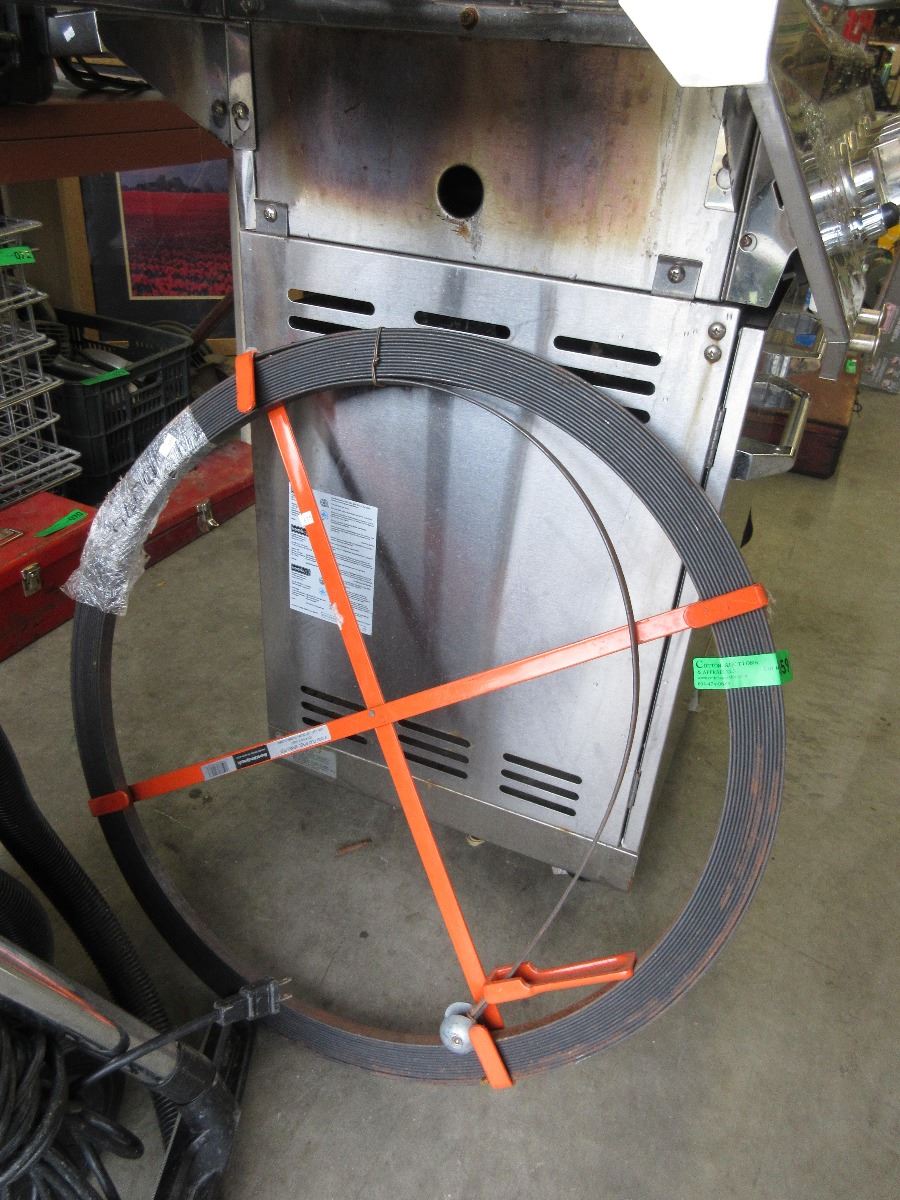 100 feet Flat Steel (snake) Sewer Rod