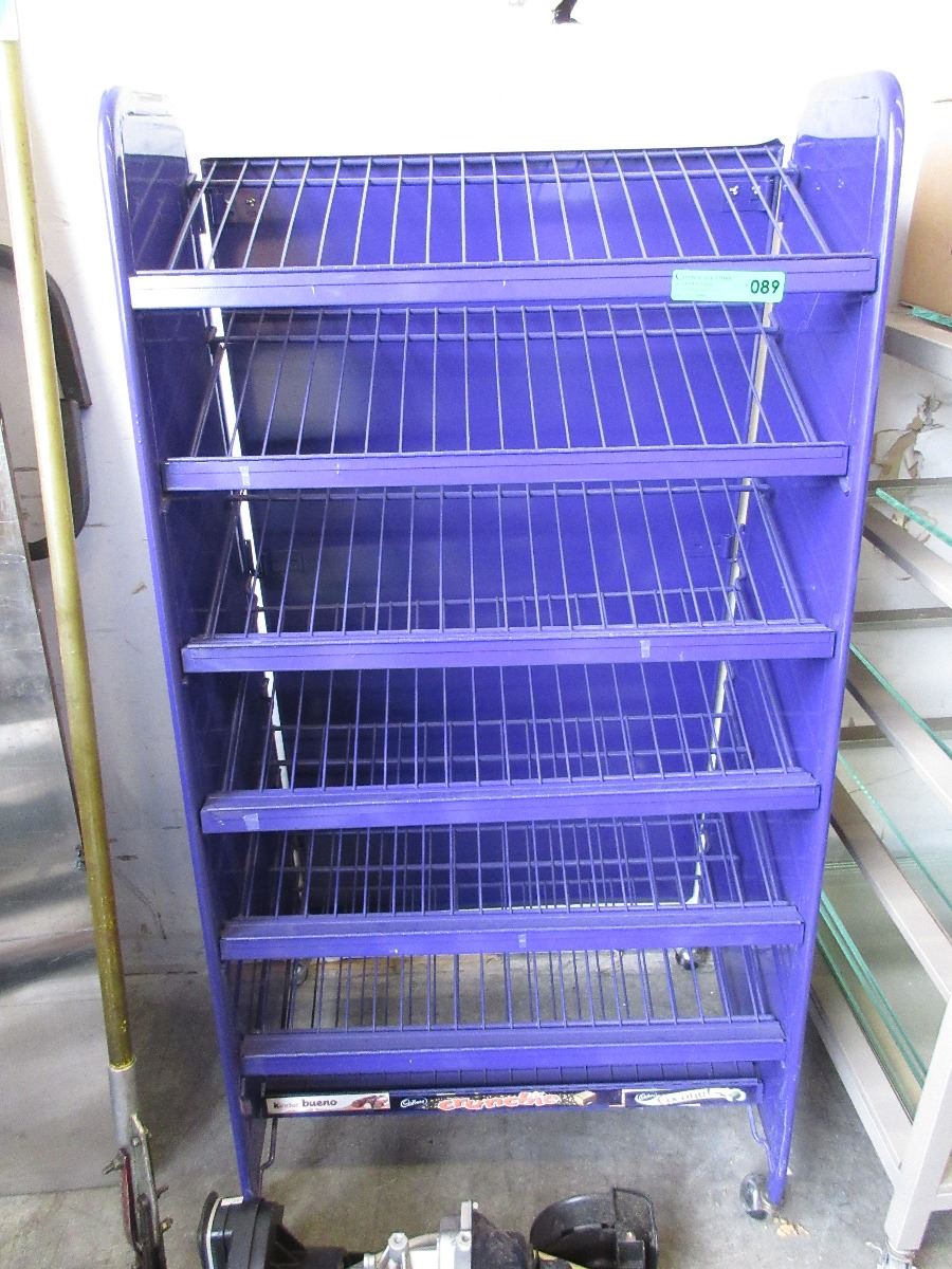 Rolling Store Display Shelf