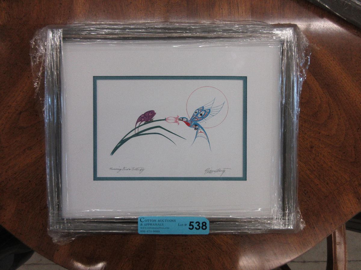 Richard Shorty framed print