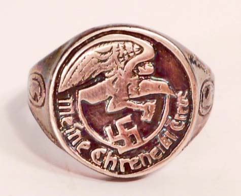 GERMAN NAZI WAFFEN SS OFFICERS RING