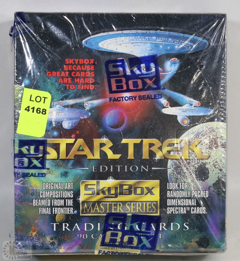 1993 STAR TREK TRADING CARDS FACTORY SEALED