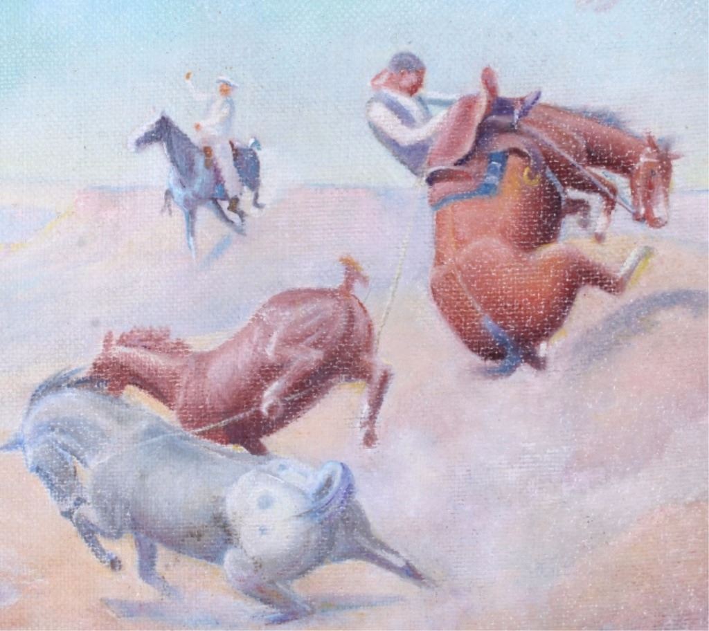 Oil Painting by Lone Wolf (Hart Merriam Schultz)