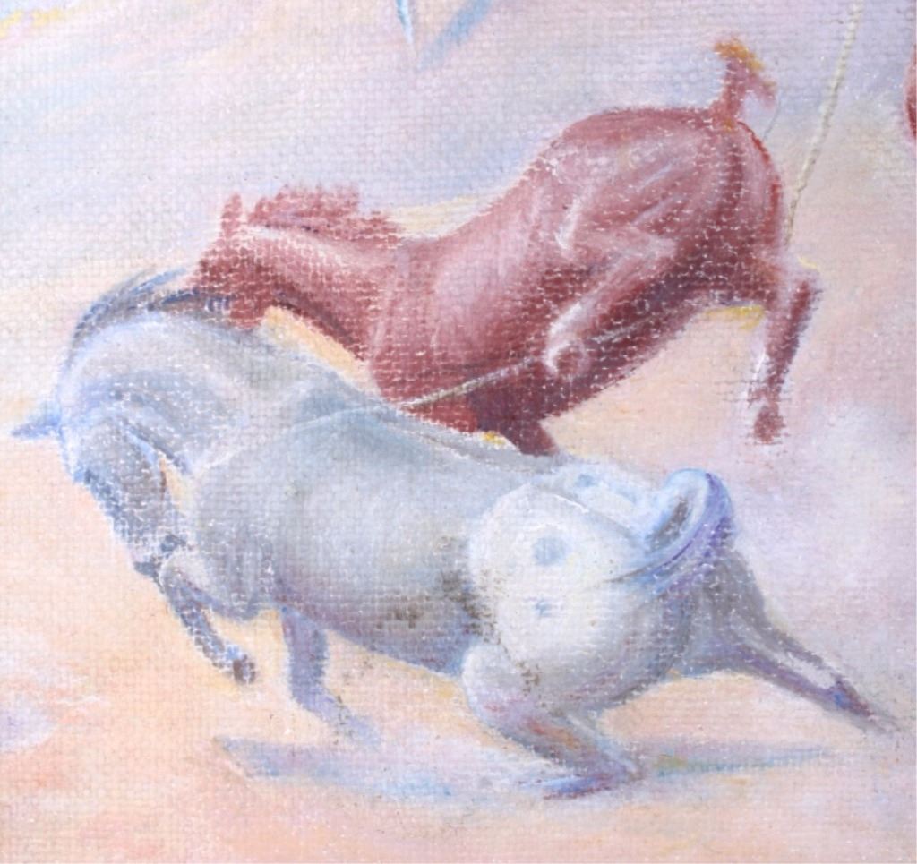 Oil Painting by Lone Wolf (Hart Merriam Schultz)