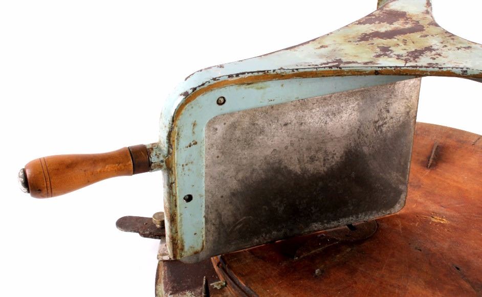 Antique Early 1900's Computing Scale Cheese Cutter