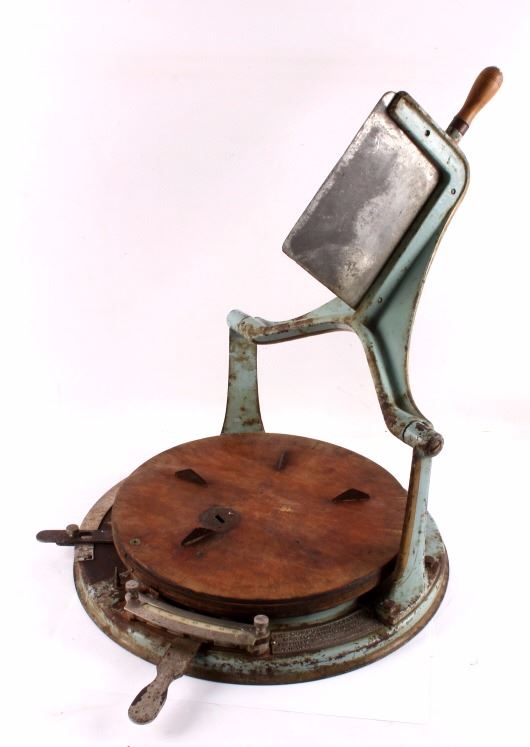 Antique Early 1900's Computing Scale Cheese Cutter