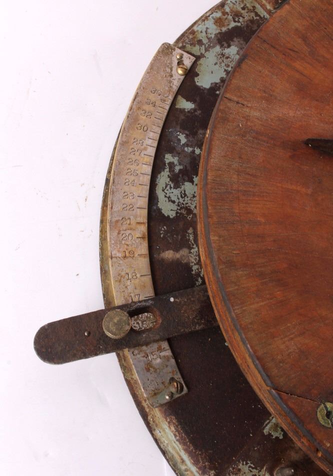 Antique Early 1900's Computing Scale Cheese Cutter