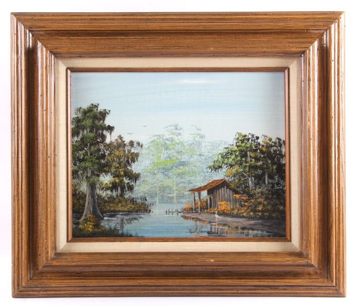 Paul Samson Original Oil on Board Painting