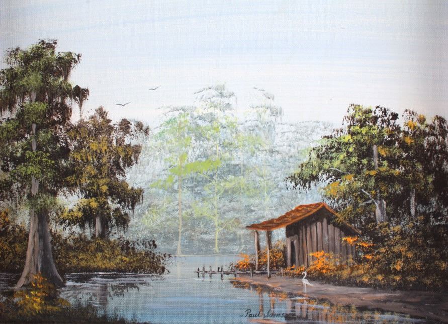 Paul Samson Original Oil on Board Painting