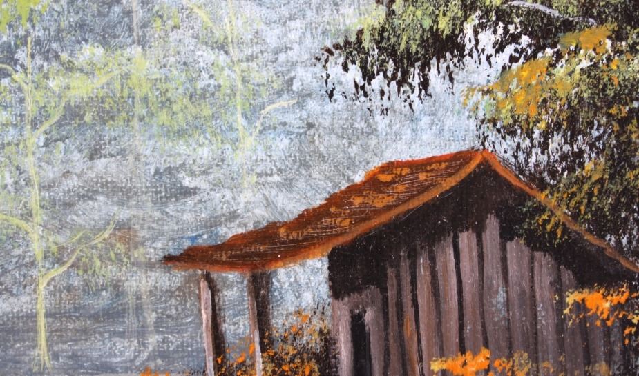 Paul Samson Original Oil on Board Painting