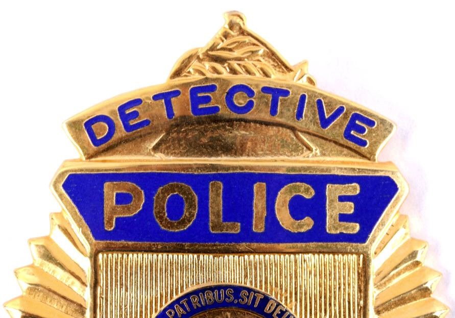 Boston Detective Police Badge