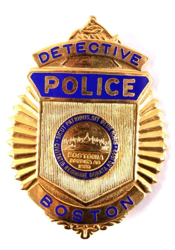 Boston Detective Police Badge