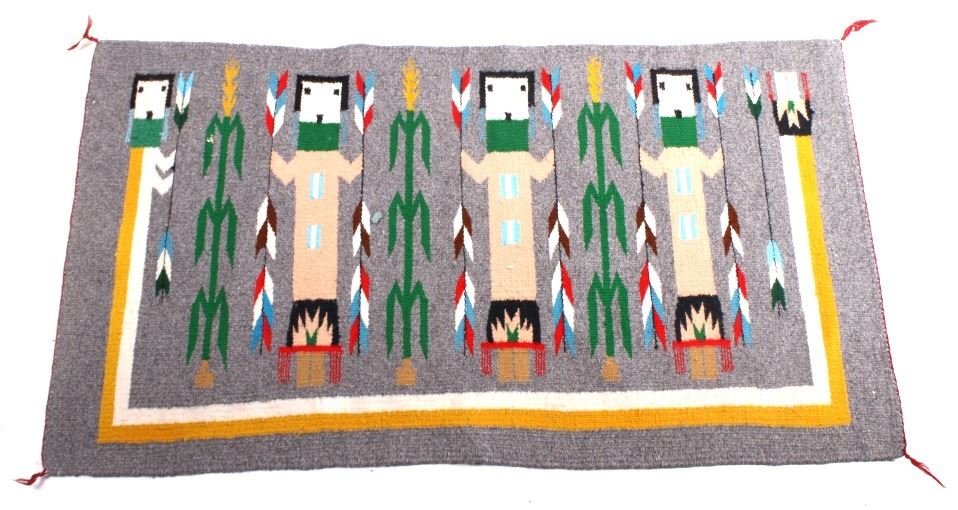 Navajo Yei Pattern Rug