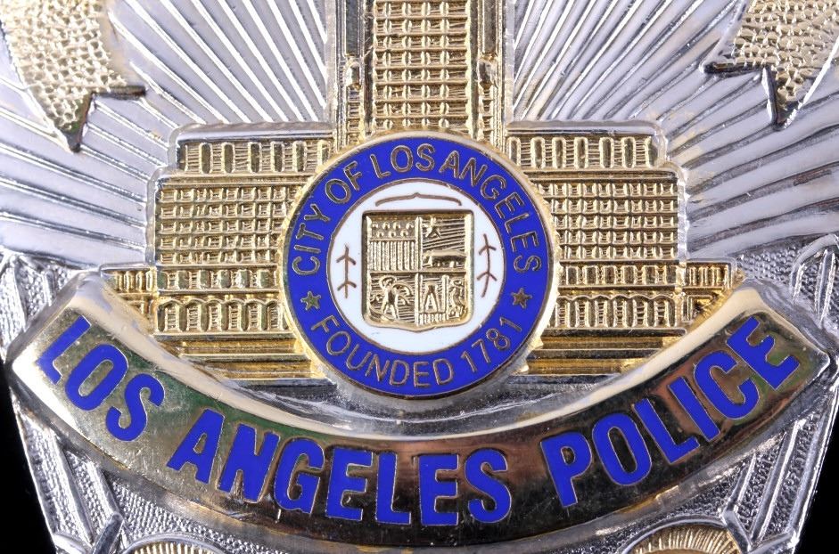 LAPD Los Angeles Police Department Pilot Badge