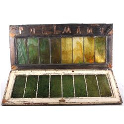 Pullman Railroad Car Stained Glass Windows