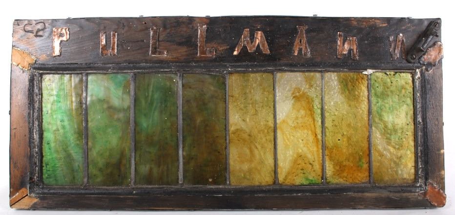 Pullman Railroad Car Stained Glass Windows