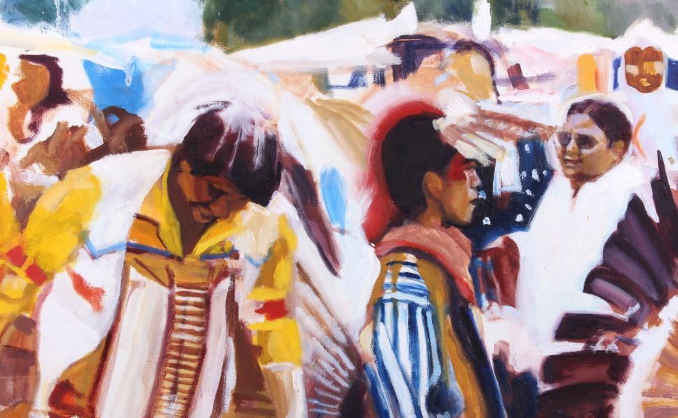 Christopher Rowland Original Oil Painting