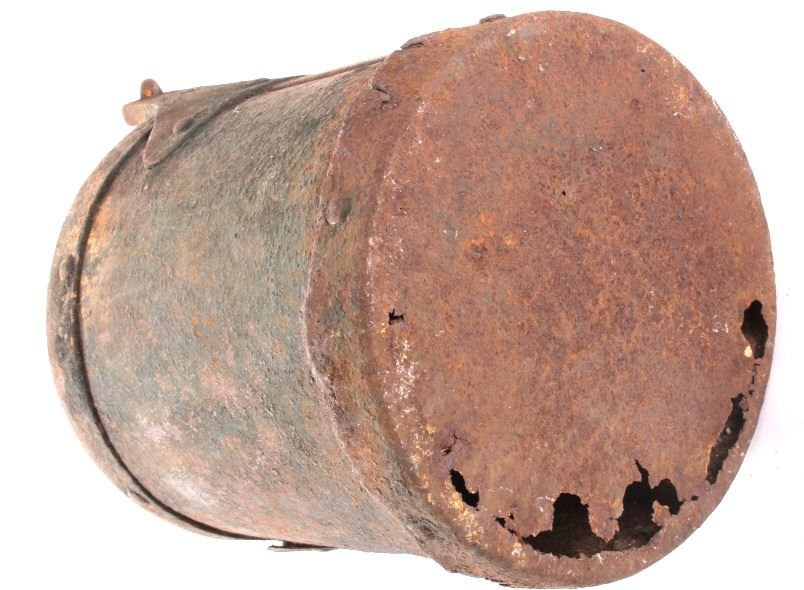 RARE Civil War Cannon Sponge Bucket