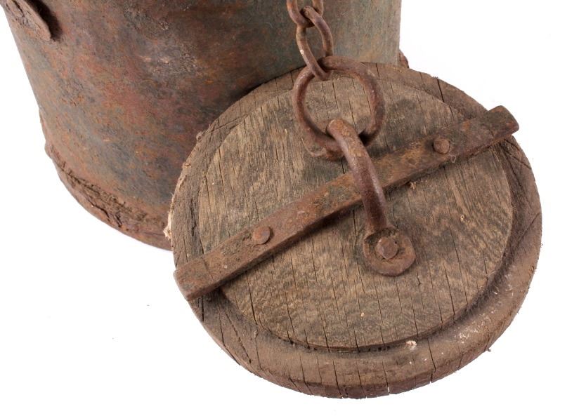 RARE Civil War Cannon Sponge Bucket