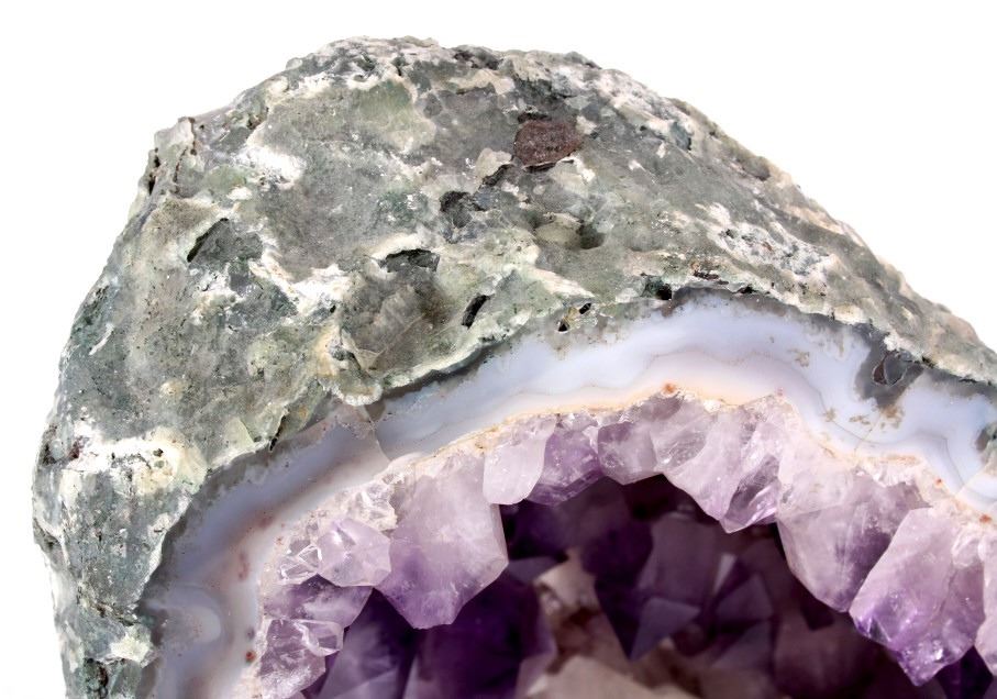 Amethyst Crystal Geode Formation