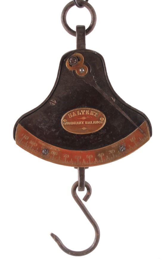 Antique Salter's Quadrant Balance Scale
