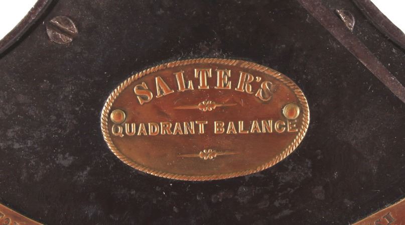 Antique Salter's Quadrant Balance Scale