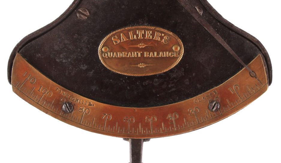 Antique Salter's Quadrant Balance Scale