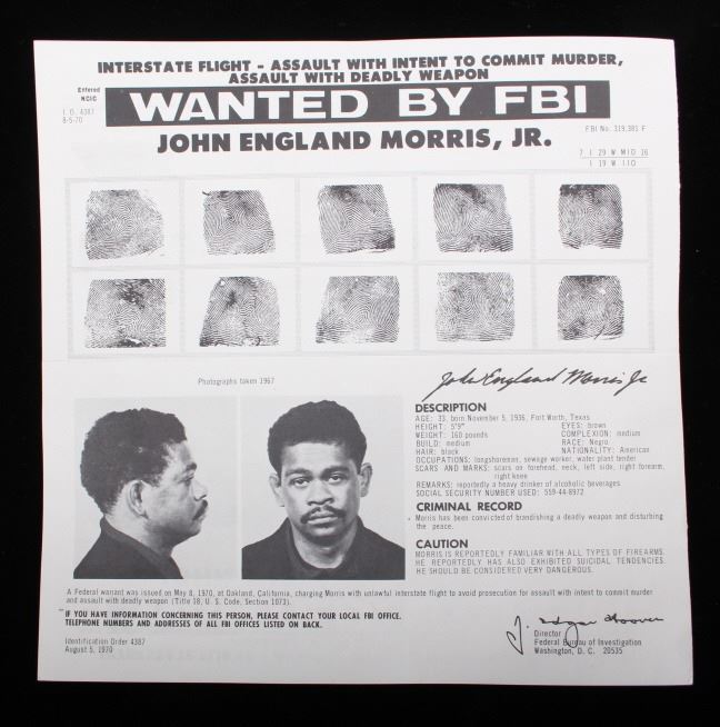 Collection Of Early FBI Wanted Posters