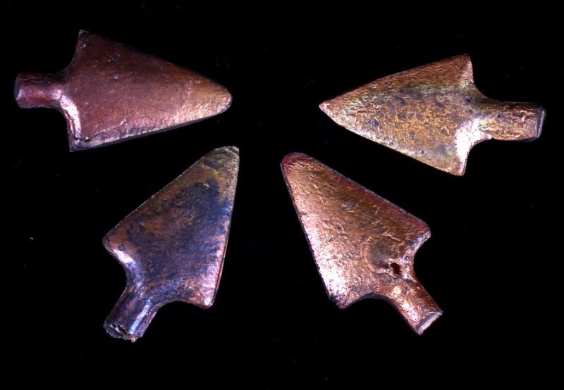 Anaconda Copper Mining Company Cast Arrowheads