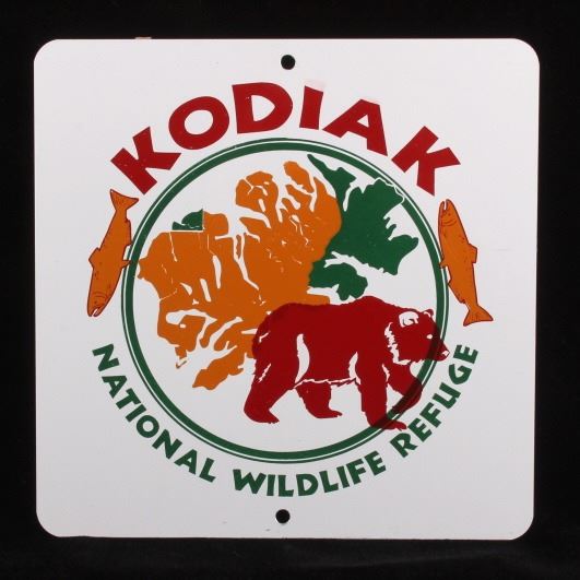 Kodiak National Wildlife Refuge Sign